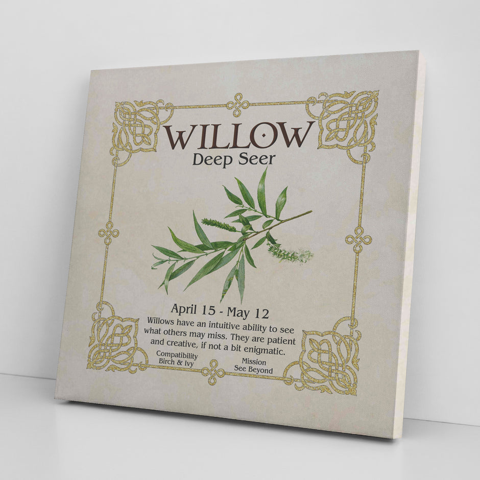 Celtic Tree Zodiac - WILLOW, The Deep Seer - April 15 to May 12 ...