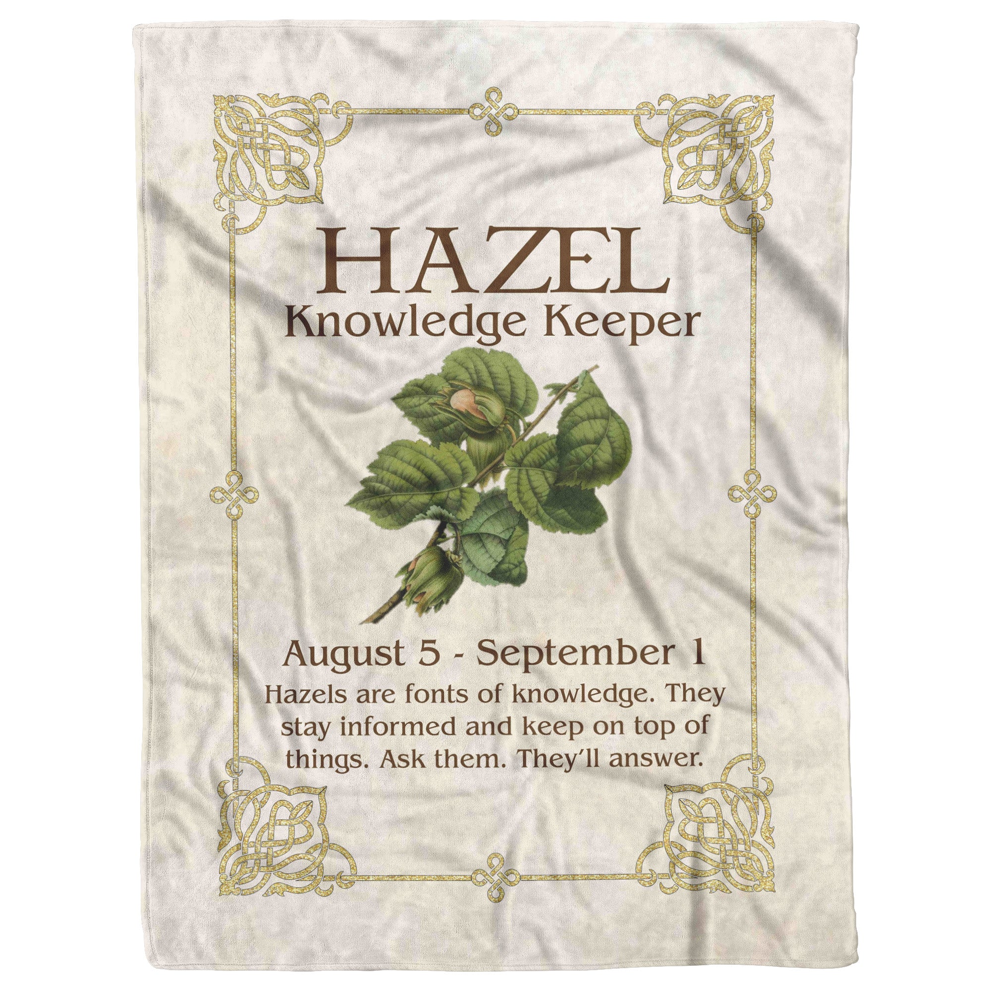 Celtic Tree Zodiac - HAZEL, The Knowledge Keeper - August 5 to Septemb ...