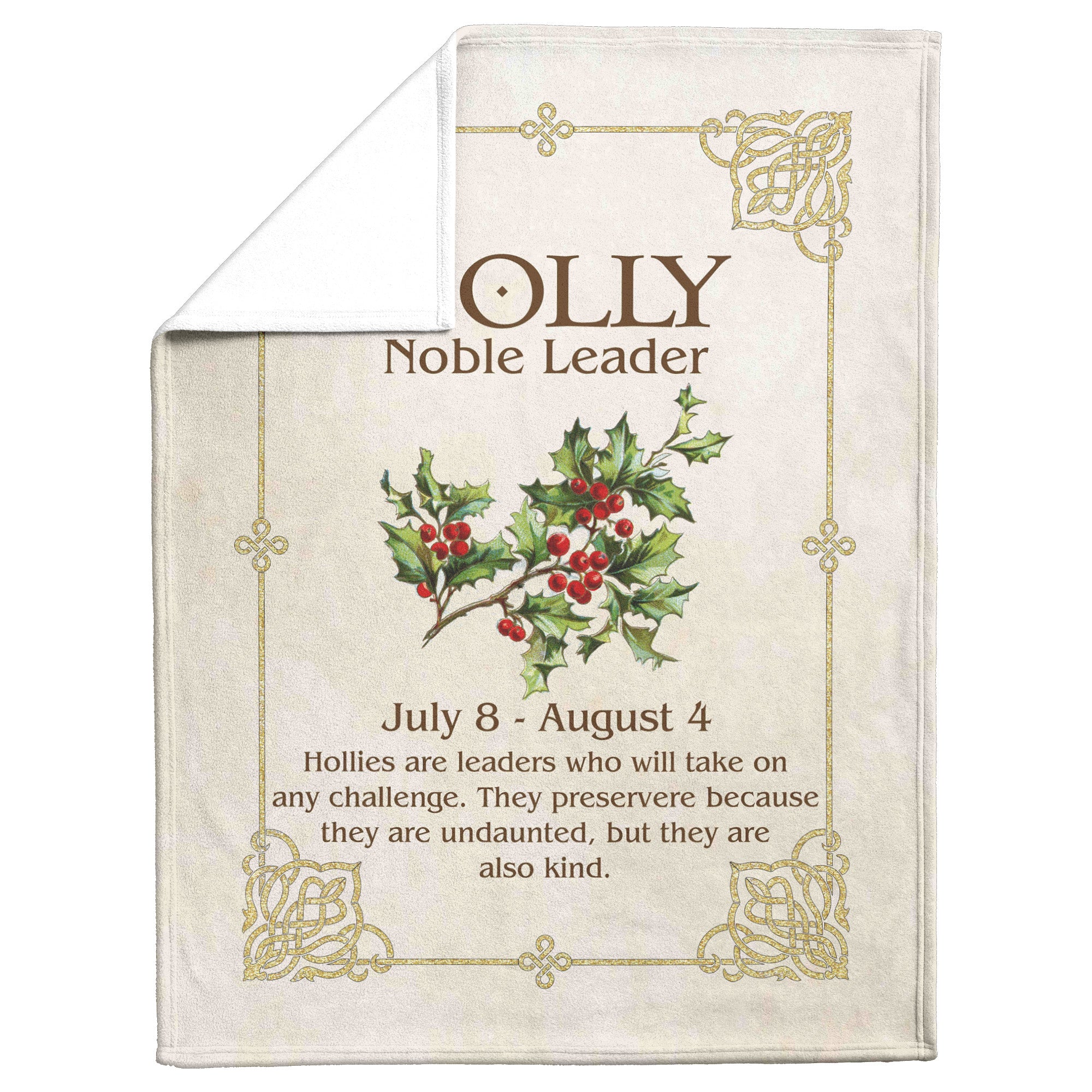 Celtic Tree Zodiac - HOLLY, The Noble Leader - July 8 to August 4 ...