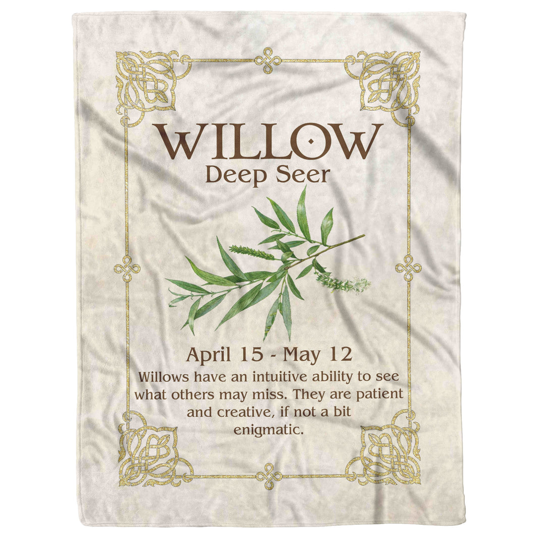 Celtic Tree Zodiac - WILLOW, The Deep Seer - April 15 to May 12 ...