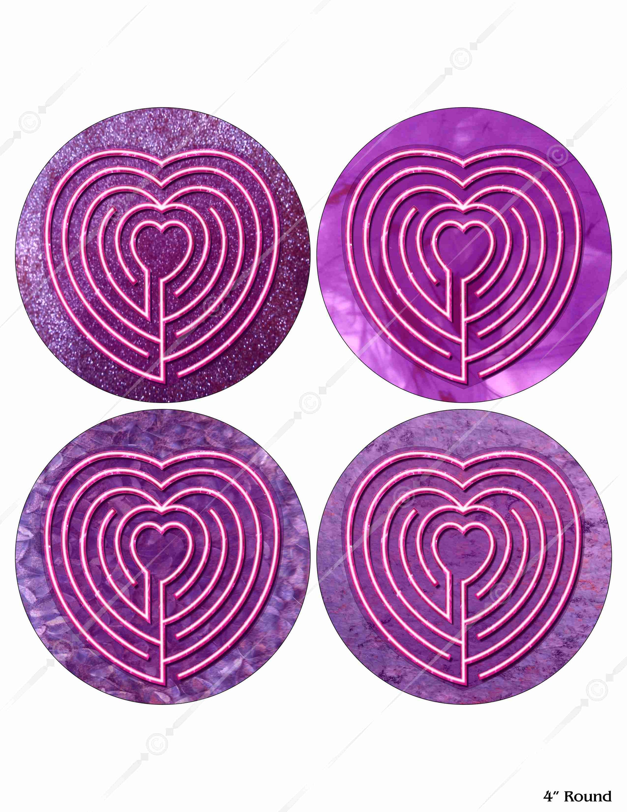 Heart Finger Labyrinth Digital Download – Celtic Art Store / EHR Books