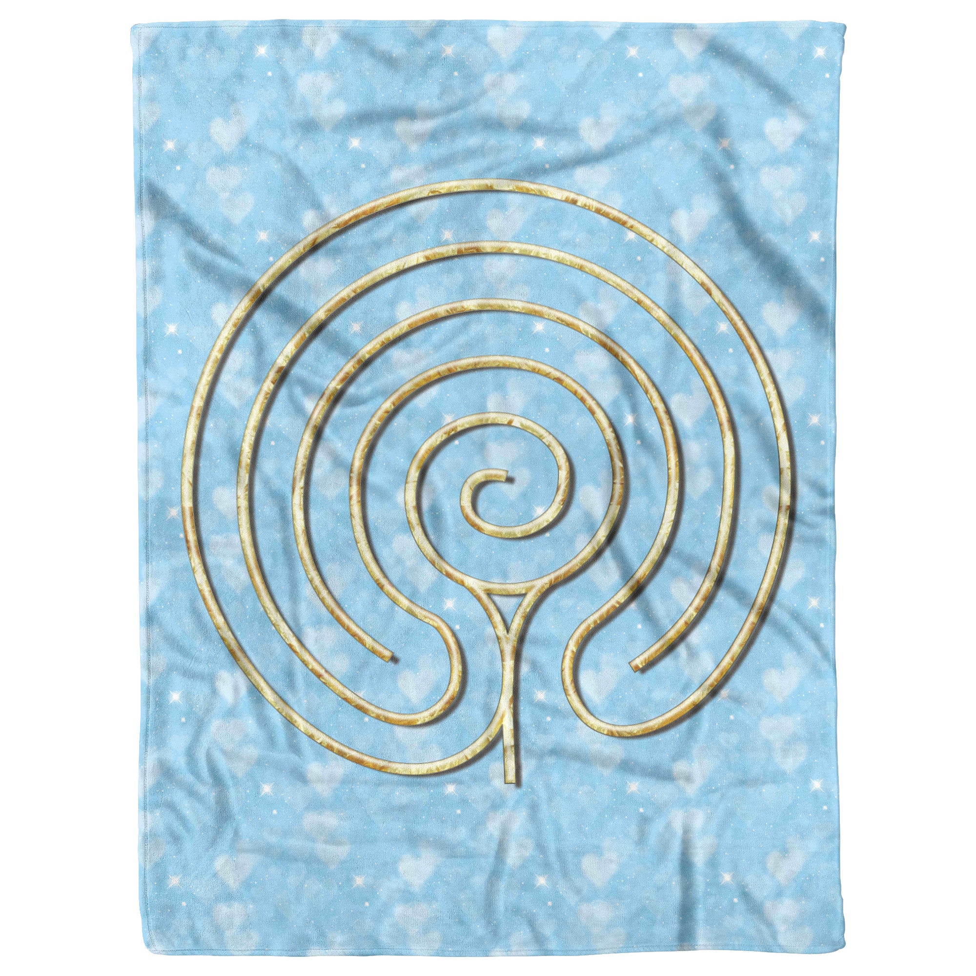 Hindu Labyrinth Therapy Blanket - Blue – Celtic Art Store / EHR Books