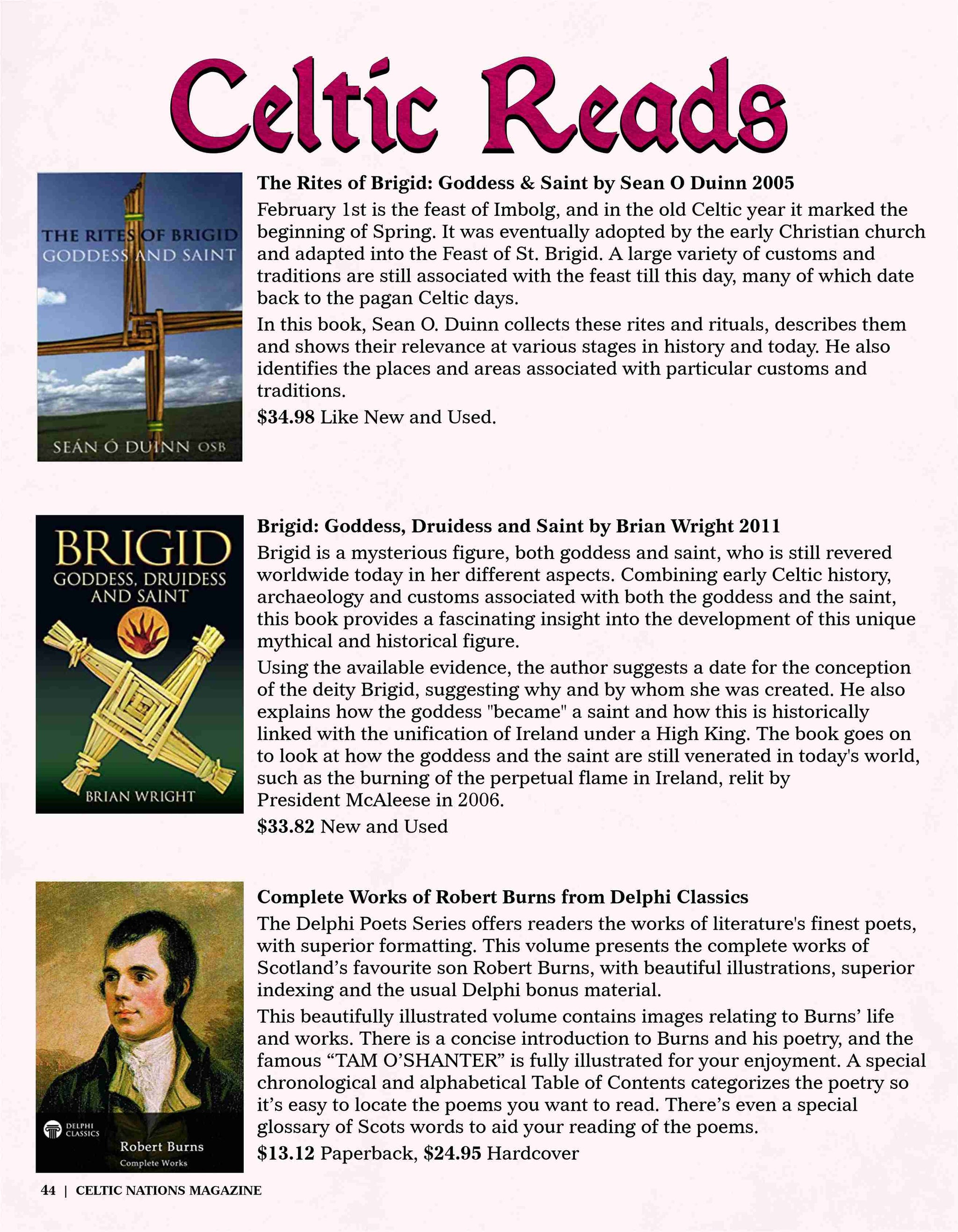 CELTIC NATIONS MAGAZINE - March 2021 – Celtic Art Store / EHR Books