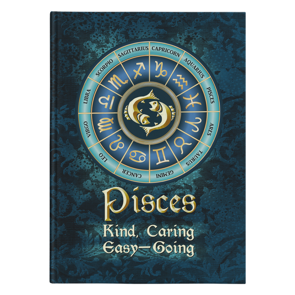 Blue Zodiac Pisces Astrology Hardcover Journal – Celtic Art Store / EHR ...