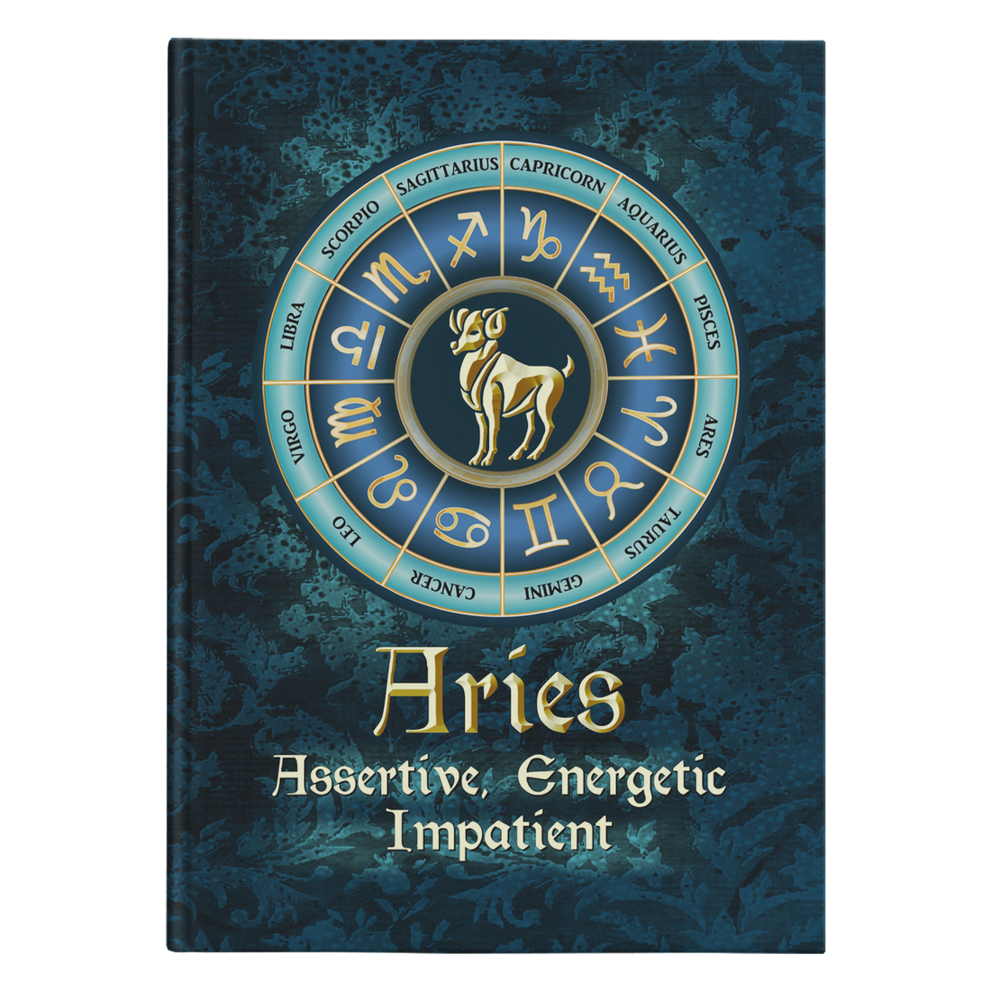 Blue Zodiac Aries Astrology Hardcover Journal – Celtic Art Store / EHR ...