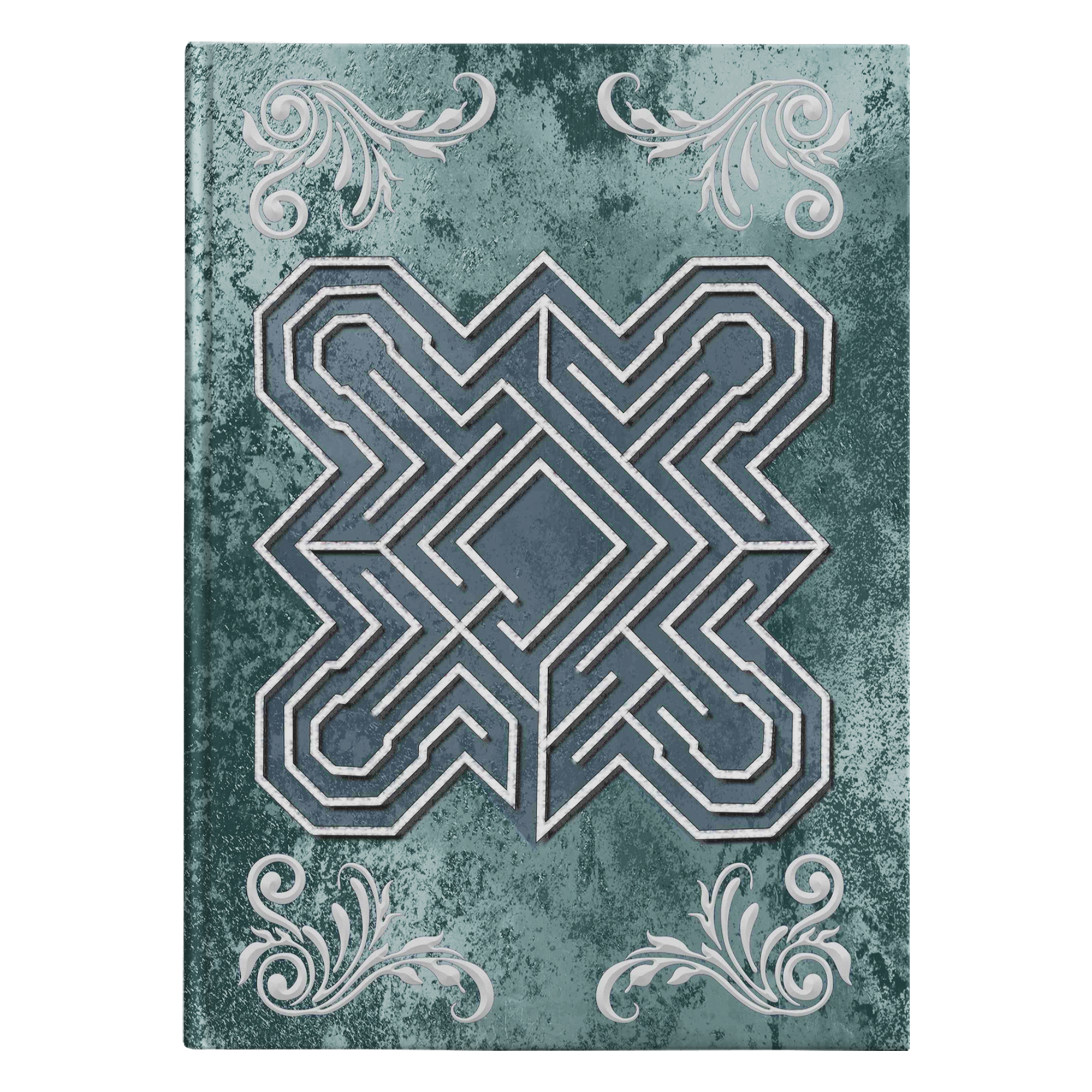 Ely Cathedral Labyrinth Hard Cover Journal - Cool Steel – Celtic Art ...